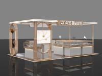 China 3D Drawing Custom Made Jewelry Showcase Plywood MDF Furniture Glass Showcase for sale