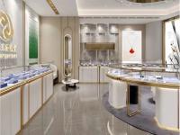 China BaiXing Jewelry Store Display Cabinet Glass Counter LED Lighting Eco-Friendly Direct Factory Sale OEM Custom Furniture Factory for sale