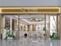 China BaiXing Jewelry Store Display Cabinet Glass Counter LED Lighting Eco-Friendly Direct Factory Sale OEM Custom Furniture Factory for sale