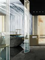 China Custom Luxury Jewelry Store Display Furniture Glass Counter with LED Lighting Eco-Friendly & Heavy Duty for Retail Shops for sale