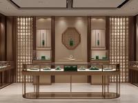 China Jewelry Display Showcase Glass Cabinet with LED Lighting Eco-Friendly & Heavy Duty Construction for Commercial Jewelry Stores for sale
