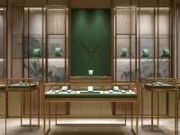 China Jewelry Display Showcase Glass Cabinet with LED Lighting Eco-Friendly & Heavy Duty Construction for Commercial Jewelry Stores for sale