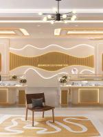 China Professional Jewelry Display Glass Showcase with LED Lighting Eco-Friendly Retail Store Furniture-BaiXing Brand for sale