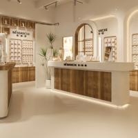 China Customizable Fine Jewellery Showroom Eco Friendly  Glass Jewelry Display Counter for sale