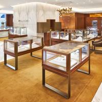 China Bespoke Jewelry Store Layout Planning and Custom Display Furniture Production with LED Lighting Eco-Friendly and Durable Design for sale