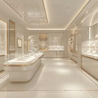 China Professional Jewelry Display Cabinet and Retail Store Fixtures for Jewelry Shop Decoration and Interior Layout for sale