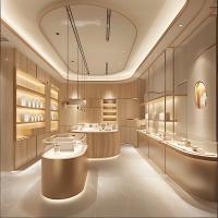 China High Quality Retail Jewelry Store Fixtures and Custom Display Showcase for Jewelry Shop Interior Design for sale