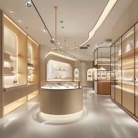 China High Quality Retail Jewelry Store Fixtures and Custom Display Showcase for Jewelry Shop Interior Design for sale