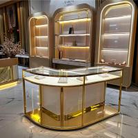 China Luxury Wooden Jewelry Display Showcase for Jewelry Store Furniture and Retail Decoration for sale