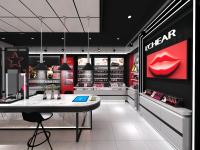 China Modern LED Lighting Cosmetic Store Furniture and Makeup Display Showcase for Retail Shop Interior Design for sale