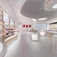 China High Quality Makeup Store Interior Design LED Cosmetic Display Furniture Custom Store Fixtures (Heavy Duty Eco-Friendly) for sale