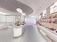 China High Quality Makeup Store Interior Design LED Cosmetic Display Furniture Custom Store Fixtures (Heavy Duty Eco-Friendly) for sale