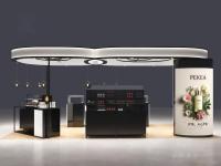 China High-End Tower Free-Standing Custom Jewelry Showcase with LED Lighting Eco-Friendly & Durable Design for Jewelry Store Showroom for sale