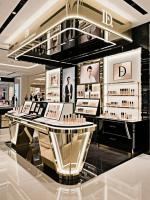 China Modern Retail Cosmetic Store Furniture and Makeup Display Showcase for Professional Shop Decoration Projects for sale