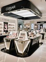 China Modern Retail Cosmetic Store Furniture and Makeup Display Showcase for Professional Shop Decoration Projects for sale