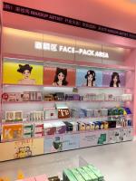China High Quality LED Cosmetic Display Showcase Makeup Store Fixtures Eco-Friendly Durable Design for Professional Retail Shops for sale