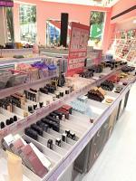 China High Quality LED Cosmetic Display Showcase Makeup Store Fixtures Eco-Friendly Durable Design for Professional Retail Shops for sale