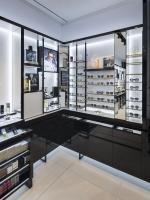 China BX  Luxury Beauty Product Display Rack Custom Cosmetic Shop Display Cabinet Lipstick Perfume Showcase for Retail Stores for sale