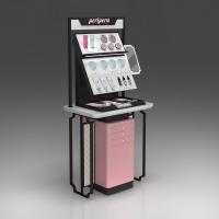 China Custom Beauty Product Display Rack Cosmetic Shop Countertop Lipstick Eyeshadow Display Stand Retail Store Fixtures for sale
