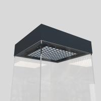 China Custom Tall Museum Exhibit Glass Display Cases Museum Display Tower for sale