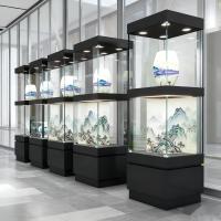 China BX Customized High Quality Museum Display Case with LED Lighting for sale