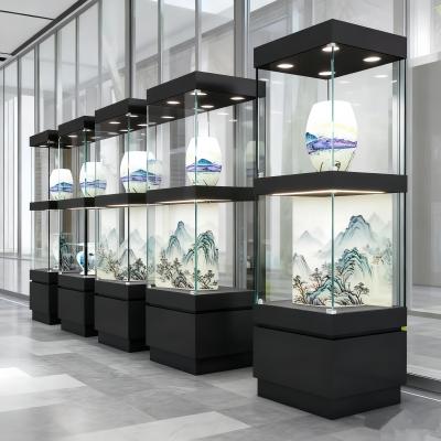 China BX Customized High Quality Museum Display Case with LED Lighting for sale