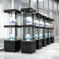 China BX Customized High Quality Museum Display Case with LED Lighting for sale