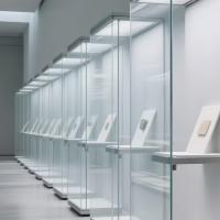 China BX  Wall Mounted Museum Display Case for Small Artworks & Historical Relics for sale