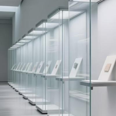 China BX  Wall Mounted Museum Display Case for Small Artworks & Historical Relics for sale