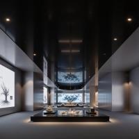 China Freestanding Jewellery Show Case Solid Back Eco Museum Display Cases for sale