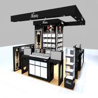 China Ss304 Eco Cosmetic Display Case Shopping Mall Makeup Display Case for sale