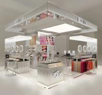 China Luxury Commercial  Cosmetic Retail Displays Interior Design Beauty Store Displays for sale