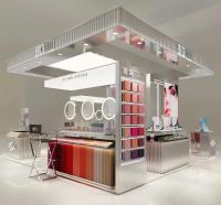 China Luxury Commercial  Cosmetic Retail Displays Interior Design Beauty Store Displays for sale