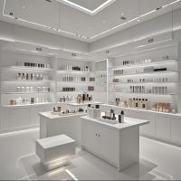 China Custom Cosmetic Display Cabinet with LED Lighting - Retail Makeup Racks & Island Stands for Shops for sale