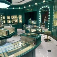 China Luxury Wall Mounted Watch Showcase Display LED Personalized Watch Display Case for sale