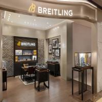 China Luxury Wall Glass Watch Showcase Boxvfor Shop And Retail Store Interior Design for sale