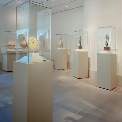 China BX 2026  New Design Museum-grade Customized Anti-reflective Glass Display Case for Relic Exhibition for sale