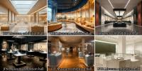 China MDF Solid Wood Museum Glass Cabinets Collectors Museum Display Cases for sale