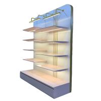 China Single-sided and Double-sided Metal Display Racks for Supermarkets Cosmetics Display Racks Premium Display Stands for sale