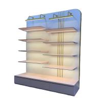 China Single-sided and Double-sided Metal Display Racks for Supermarkets Cosmetics Display Racks Premium Display Stands for sale