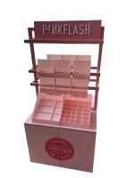 China Custom Makeup Display Stands & Cosmetic Showcase Units for sale