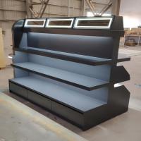 China BX Custom Cosmetic Display Retail Cabinet Led Makeup Display Racks Cosmetic Island Display Stand for Cosmetic Shops for sale