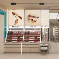 China Brand-Oriented Makeup Showcase Furniture, Professional Retail Counter & Display System for sale