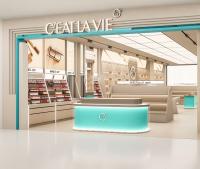 China Brand-Oriented Makeup Showcase Furniture, Professional Retail Counter & Display System for sale