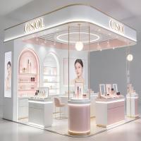 China Modular Makeup Display Kiosk - Custom  Cosmetic Showcase for sale