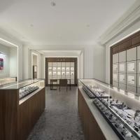 China Custom Watch Display Counter and Glass Display Showcase for Watch Shop Interior for sale