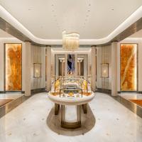 China Luxury Watch Showcase with Custom Design for Retail Shop Interior Decoration for sale