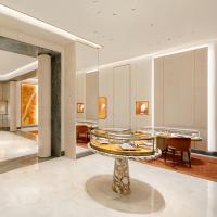 China Luxury Watch Showcase with Custom Design for Retail Shop Interior Decoration for sale