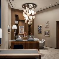 China Retail Watch Display Furniture and Custom Glass Case with LED for Jewelry Shop Design for sale