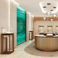 China Custom Watch Display Stand and Glass Showcase for Professional Watch Shop Design for sale